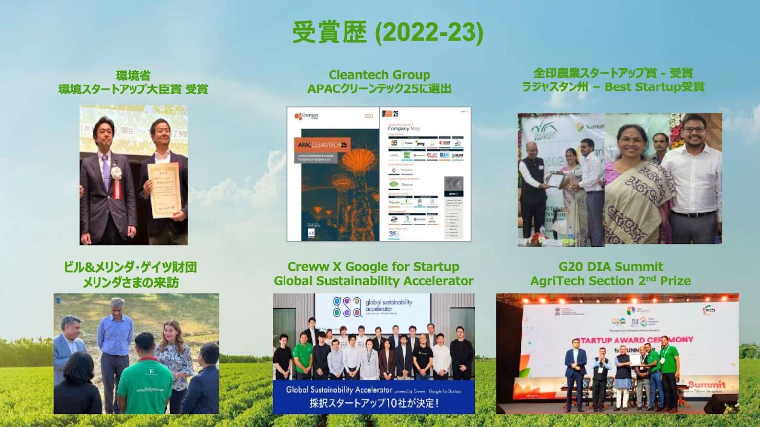 農作物残渣のアップサイクルで、干ばつに苦しむ世界の農地を潤す「EF Polymer」（ICC KYOTO 2023） | 【ICC ...