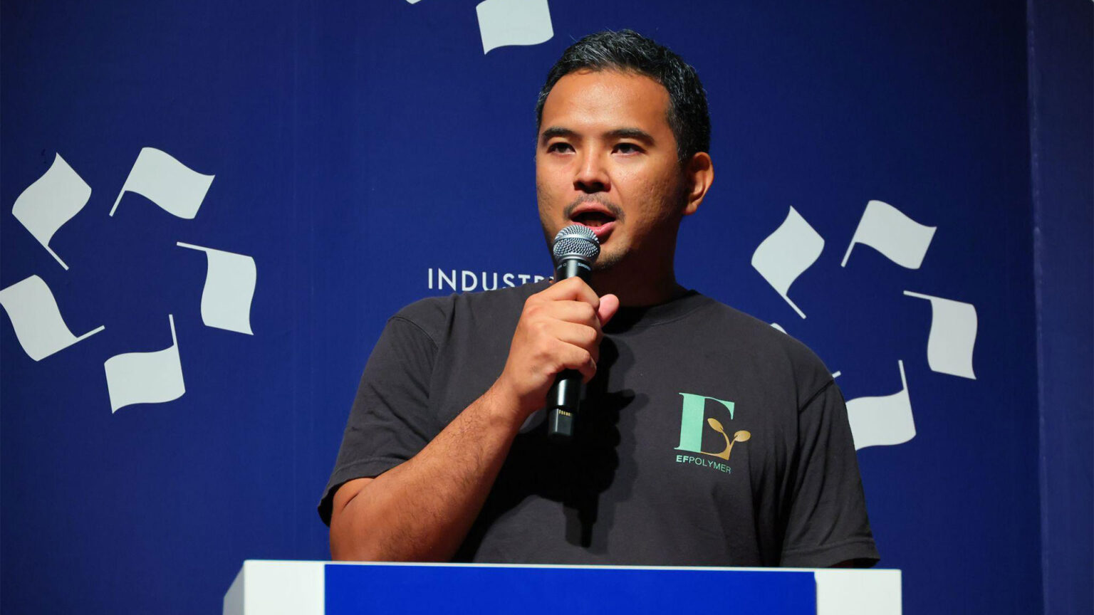 世界のどこでも地産地消できる土に還る吸水性ポリマーで、持続可能な農業の実現を目指す「EF Polymer」（ICC KYOTO 2024 ...